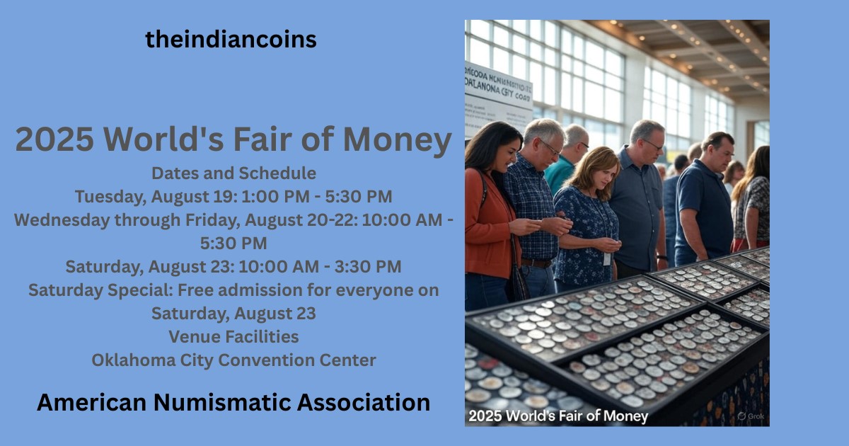 Grand 2025 World's Fair of Money - theindiancoins.com
